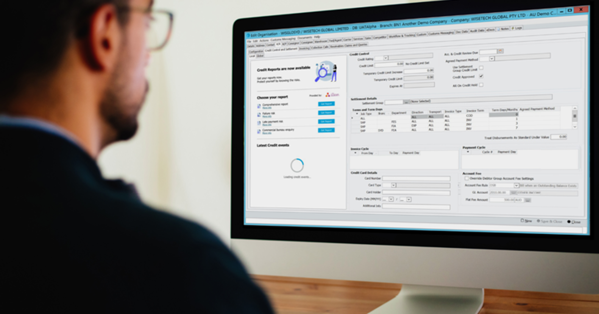 Integrated credit reporting service